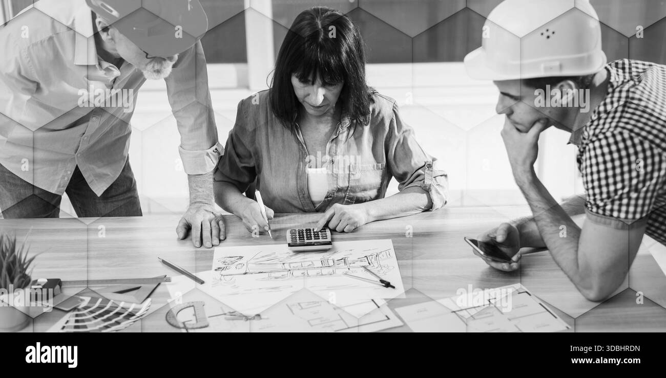 Standing working desk Black and White Stock Photos & Images - Alamy