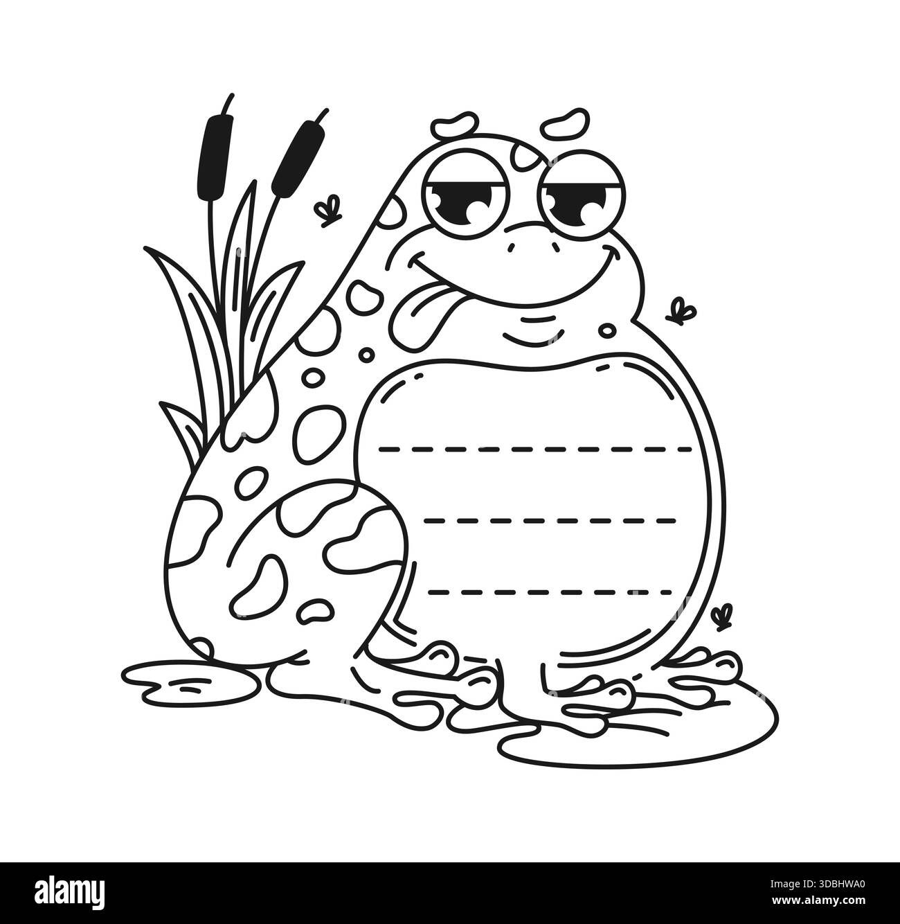 Cute memo template Black and White Stock Photos & Images - Alamy