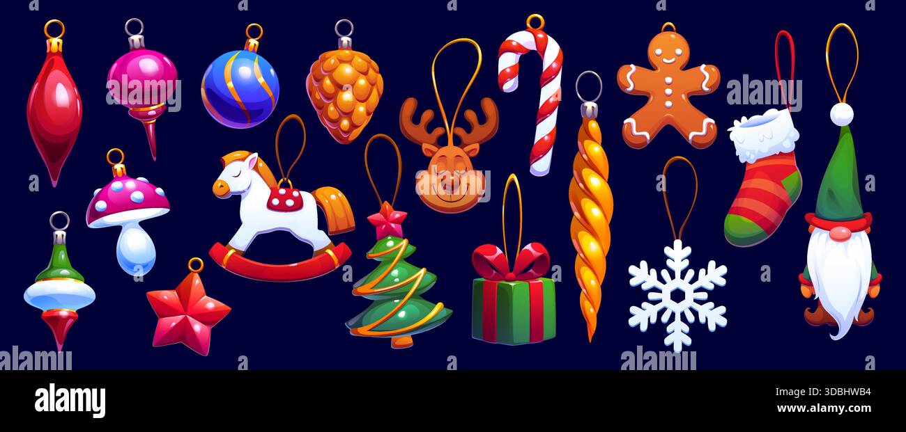 Hanging star shape decorations Stock Vector Images - Alamy