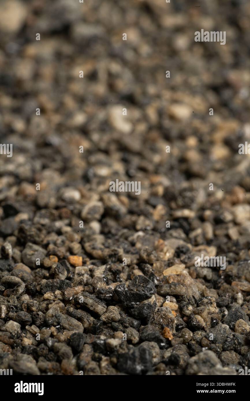 Iwo Jima's sand - black volcanic ash and sand created by Mount ...