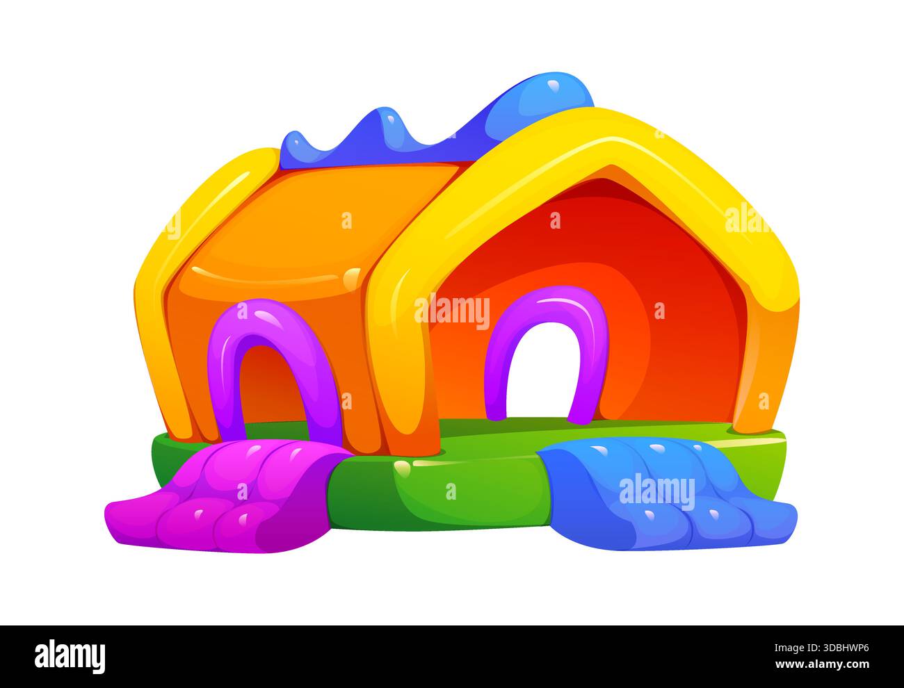 Round house park Stock Vector Images - Alamy