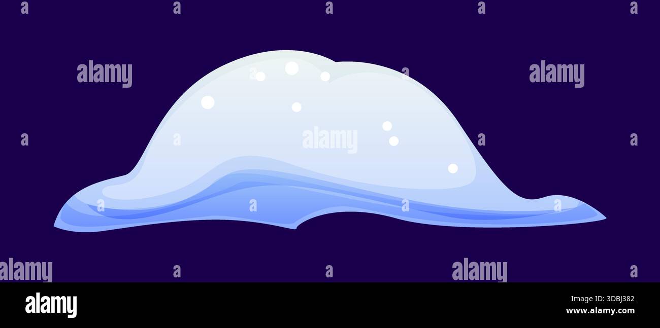 Snow falling arctic Stock Vector Images - Alamy