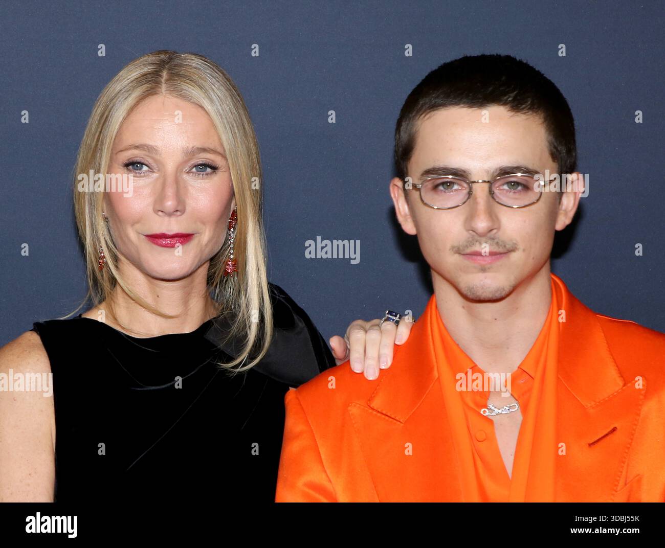Gwyneth Paltrow and Timothee Chalamet attending the 'Marty Supreme' New ...