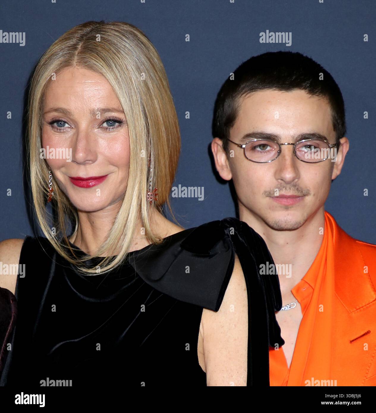 Gwyneth Paltrow and Timothee Chalamet attending the 'Marty Supreme' New ...