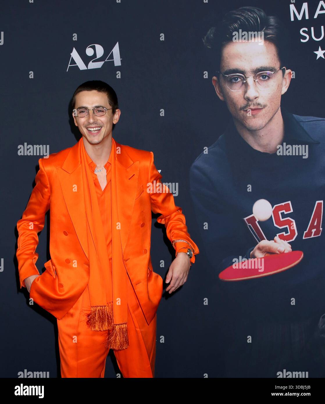 Timothee Chalamet Attending The Marty Supreme New York Premiere Held