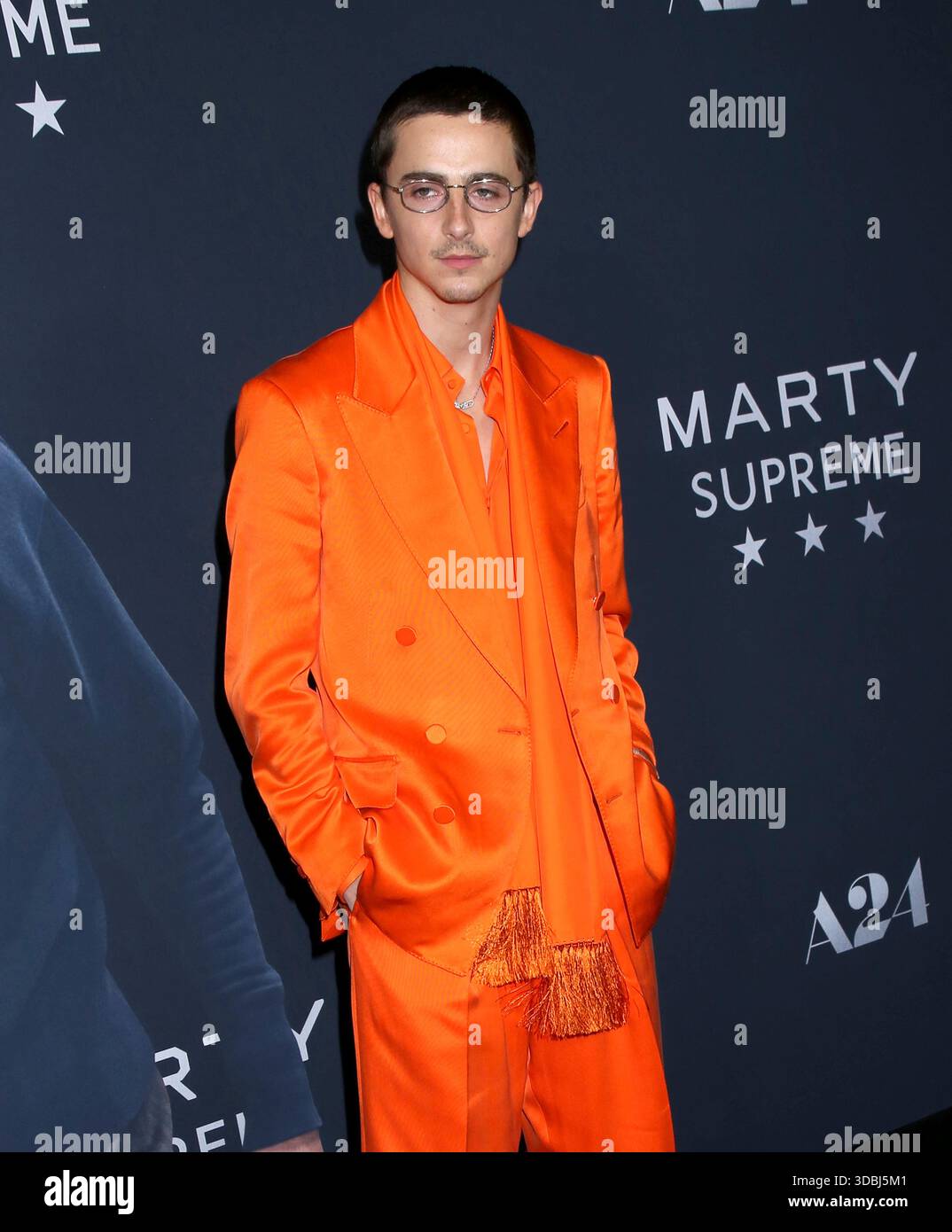 Timothee Chalamet Attending The Marty Supreme New York Premiere Held