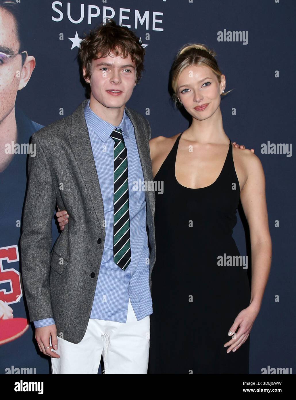 Moses Martin and Apple Martin attending the 'Marty Supreme' New York ...