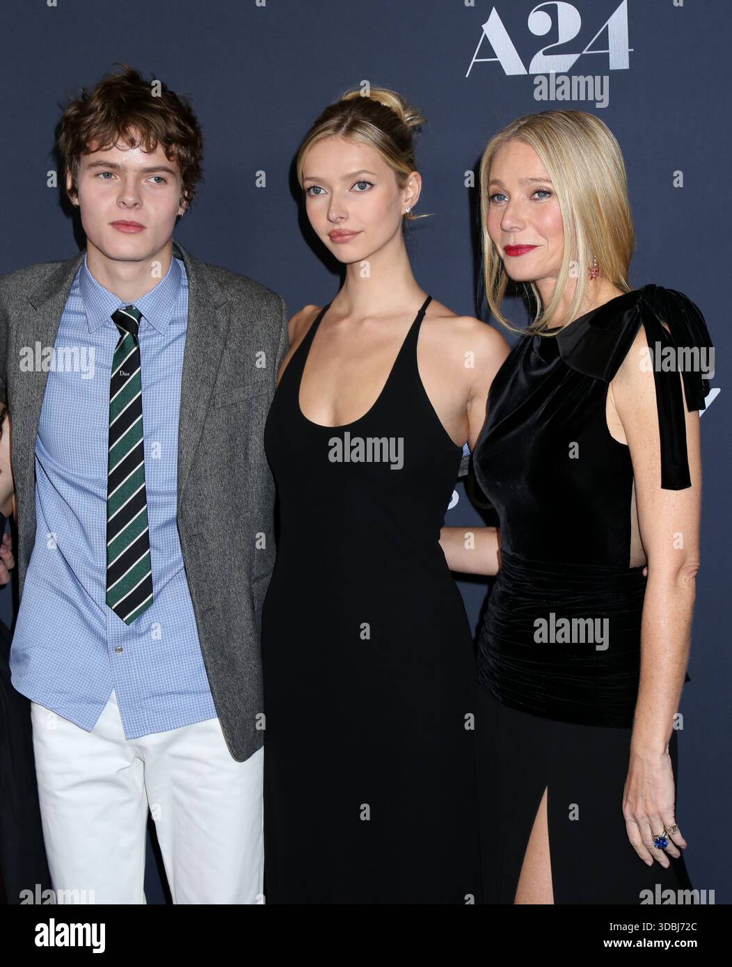 Moses Martin, Apple Martin and Gwyneth Paltrow attending the 'Marty ...
