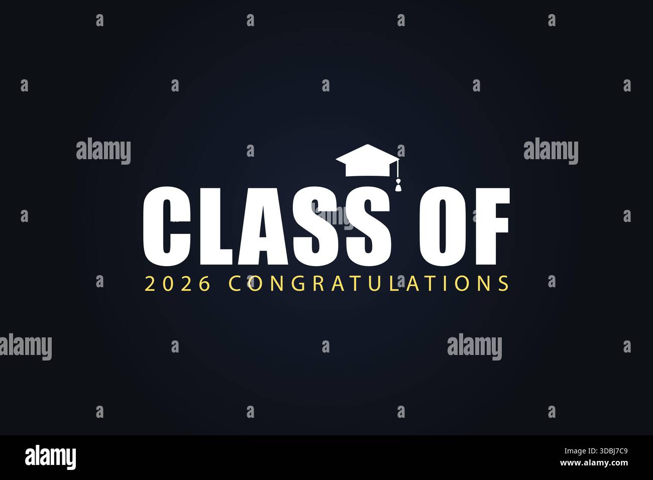 Congratulations class 2026 graduation hi-res stock photography and ...