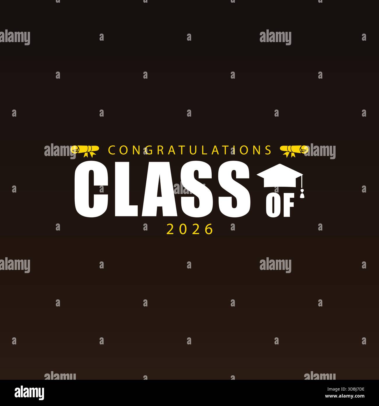 Congratulations class 2026 graduation hi-res stock photography and ...