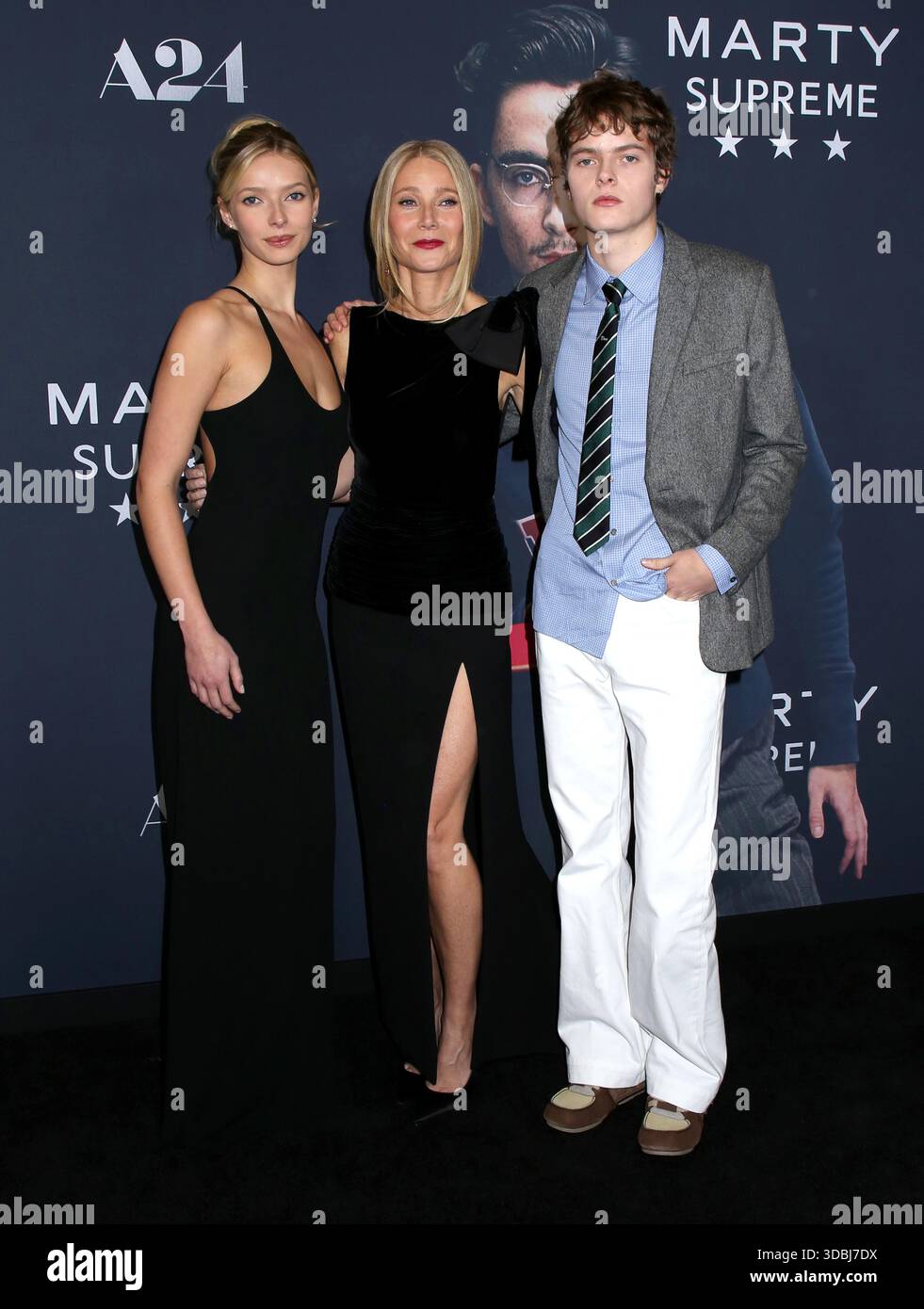 Apple Martin, Gwyneth Paltrow and Moses Martin attending the 'Marty ...