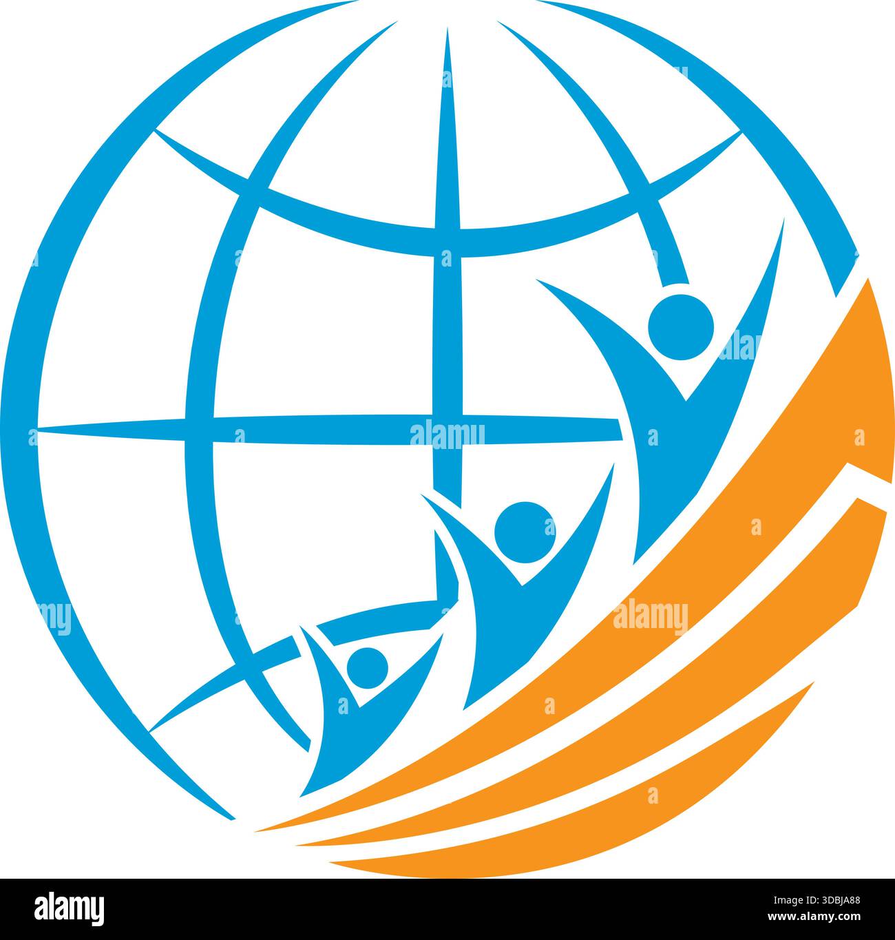 Success international team development Stock Vector Images - Alamy