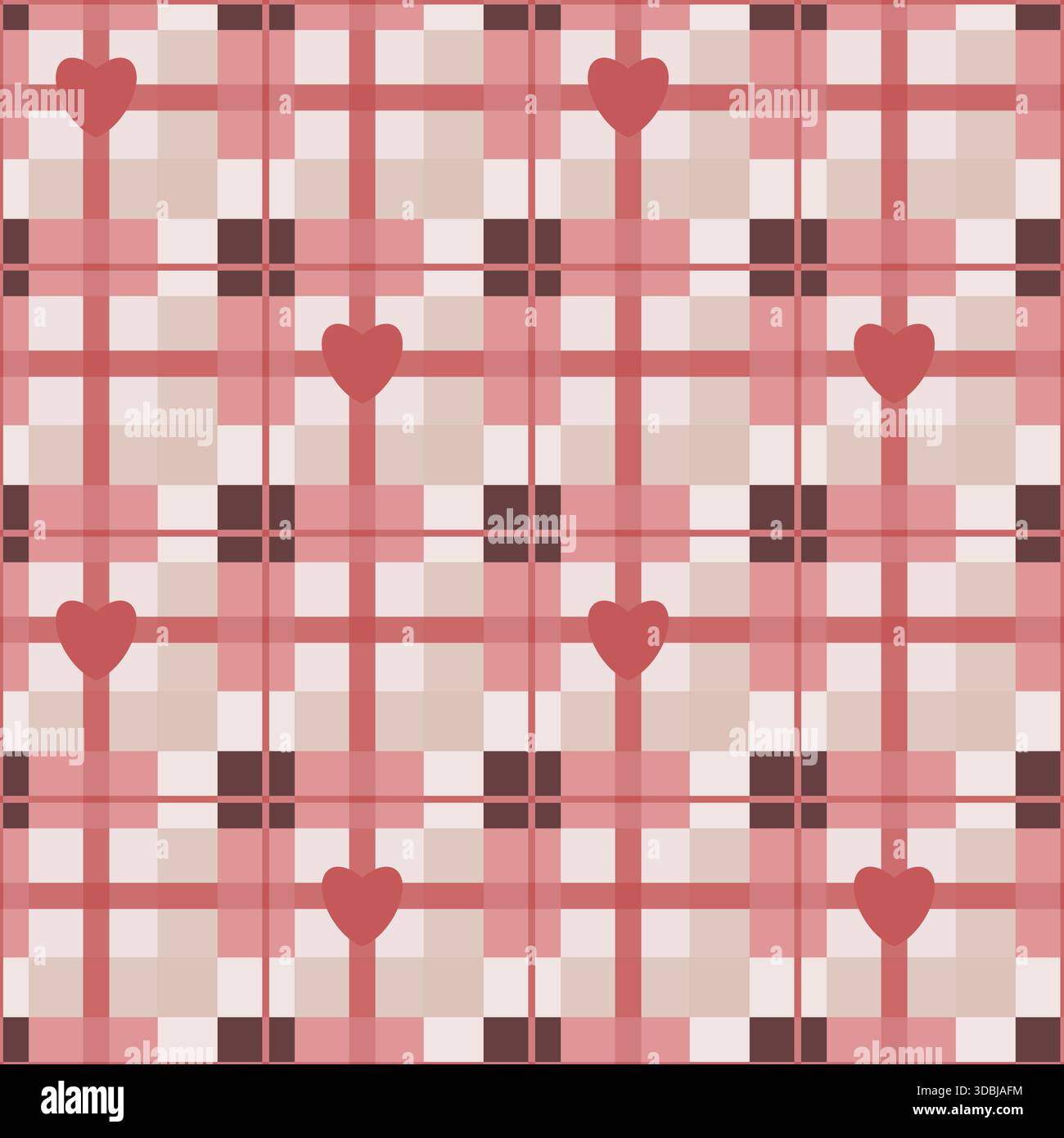 Seamless pink checkerboard pattern hi-res stock photography and images ...