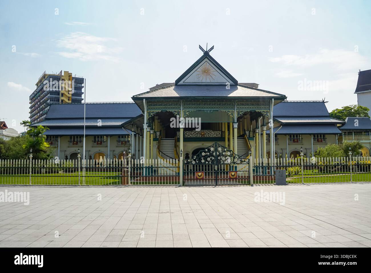 Istana Balai Besar in Alor Setar, Malaysia, is a grand heritage palace ...