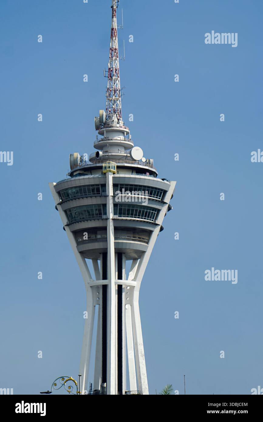 Menara Alor Setar, a modern telecommunications and observation tower in ...