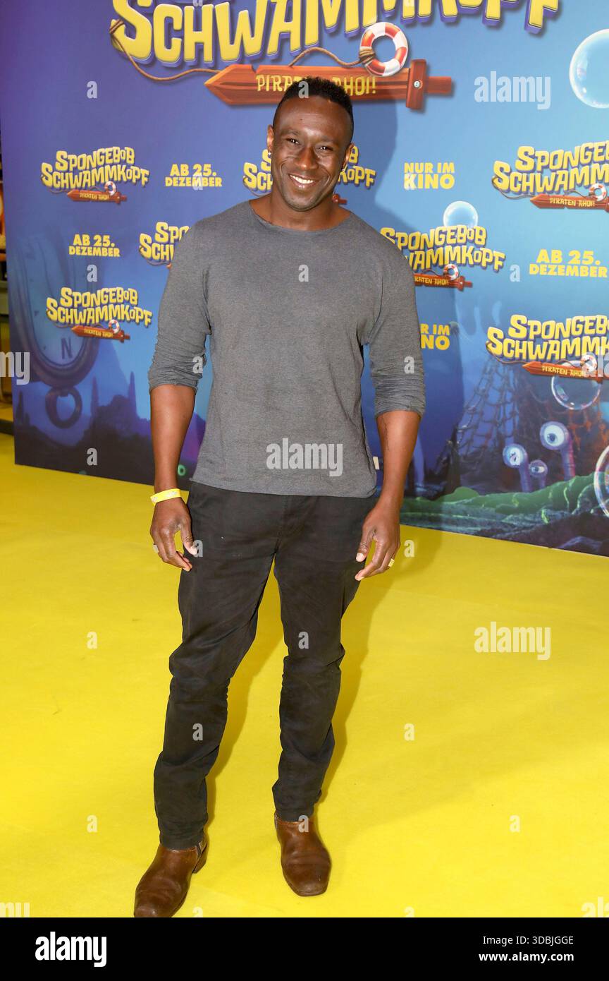 Jerry Kwarteng at the premiere of the feature film 'SpongeBob ...