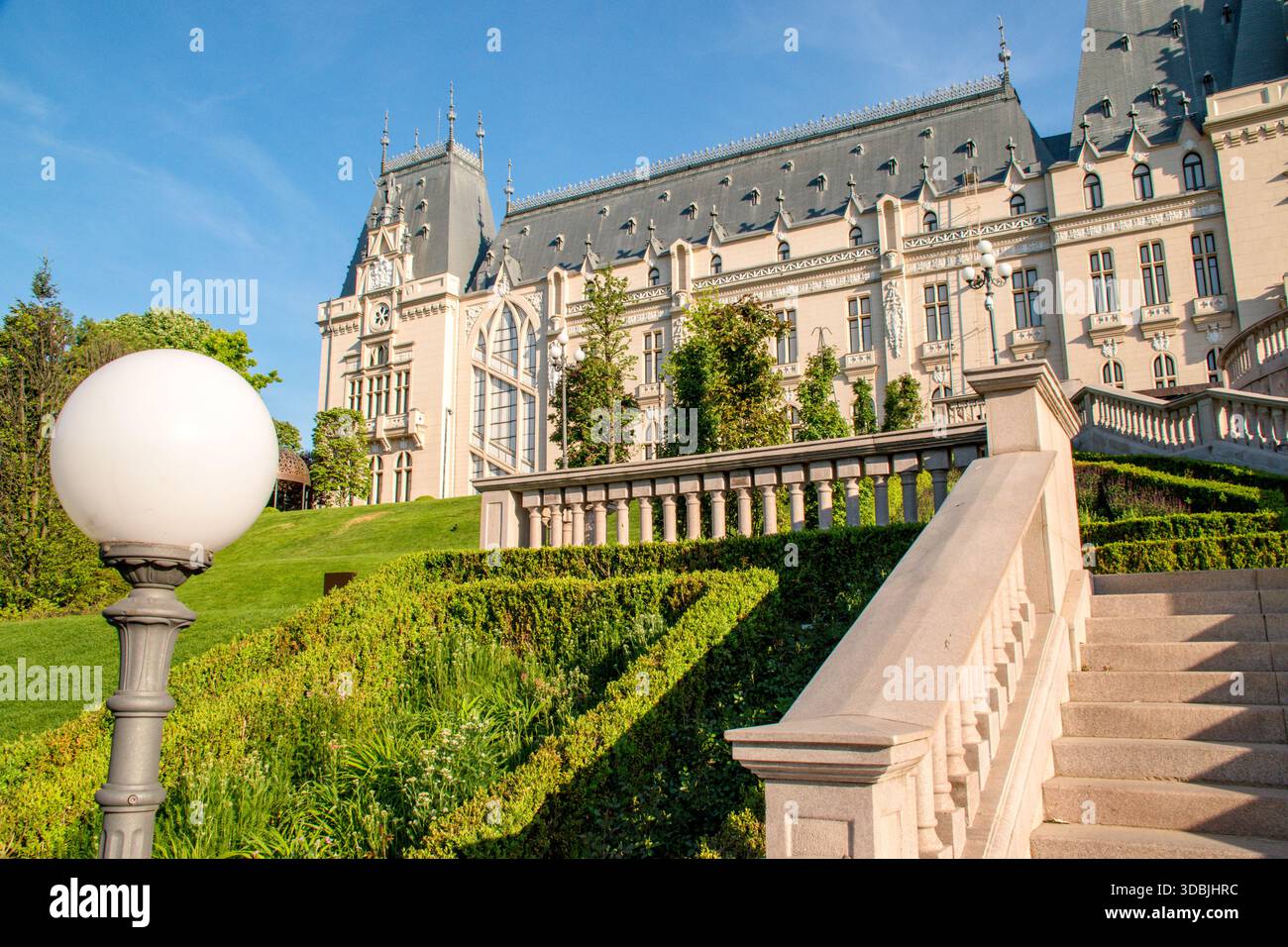 Palace of Culture (Palatul Culturii) in Iasi,the historical emblematic ...