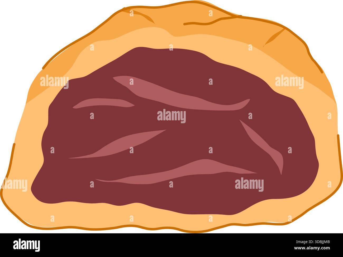 Fresh homemade puff pastry Stock Vector Images - Alamy