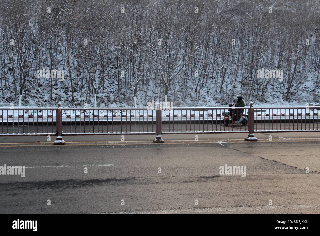 Snow scenery in Weihai City, east China's Shandong Province, 14 ...