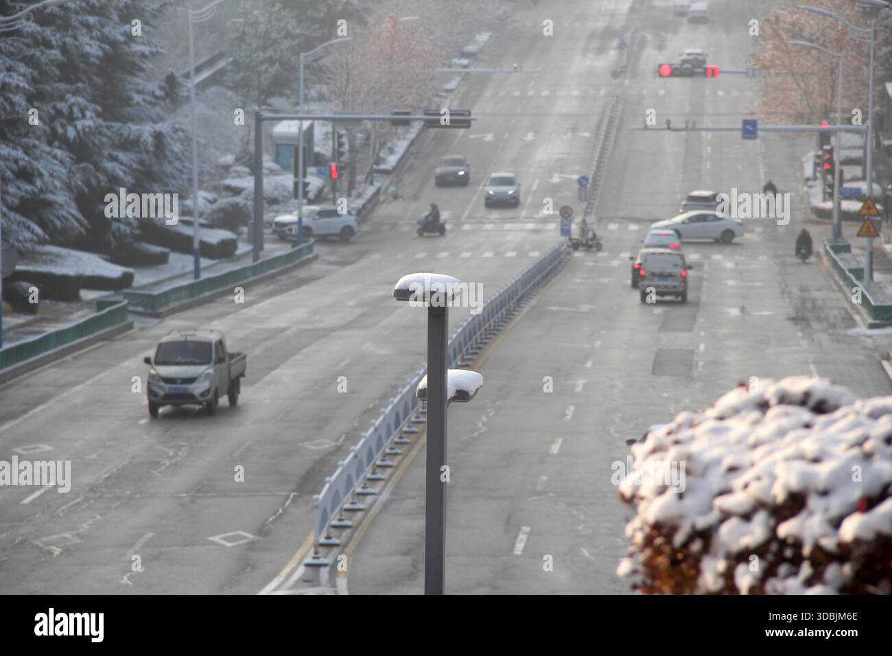 Snow scenery in Weihai City, east China's Shandong Province, 14 ...