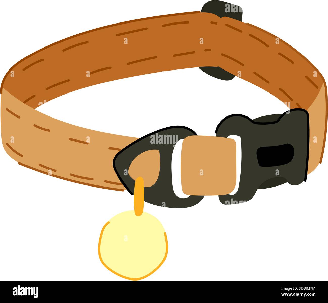 Dog tracking collar Stock Vector Images - Alamy