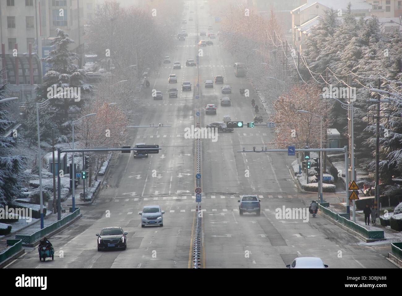Snow scenery in Weihai City, east China's Shandong Province, 14 ...