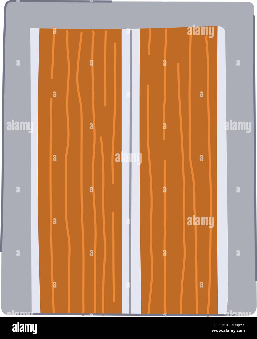Elevator doors closing on Stock Vector Images - Alamy