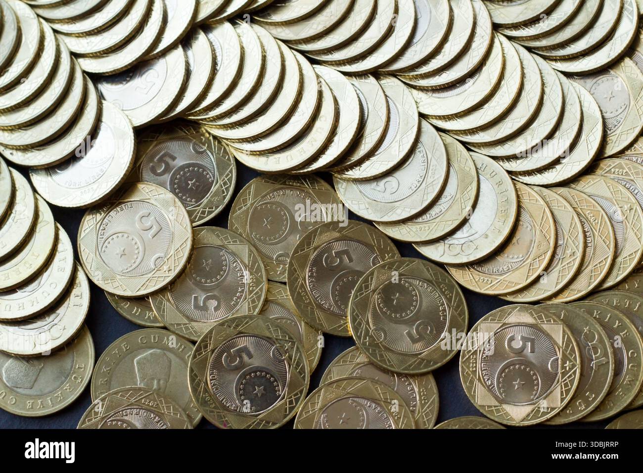 100 million commemorative five lira coins were released to the market ...