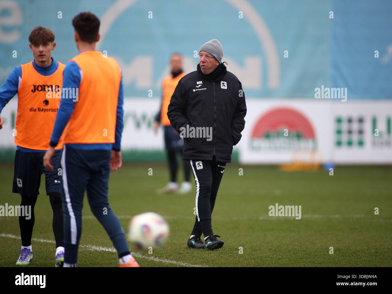Football, Men, 3rd League, Season 2025/2026, TSV Munich 1860, Training ...