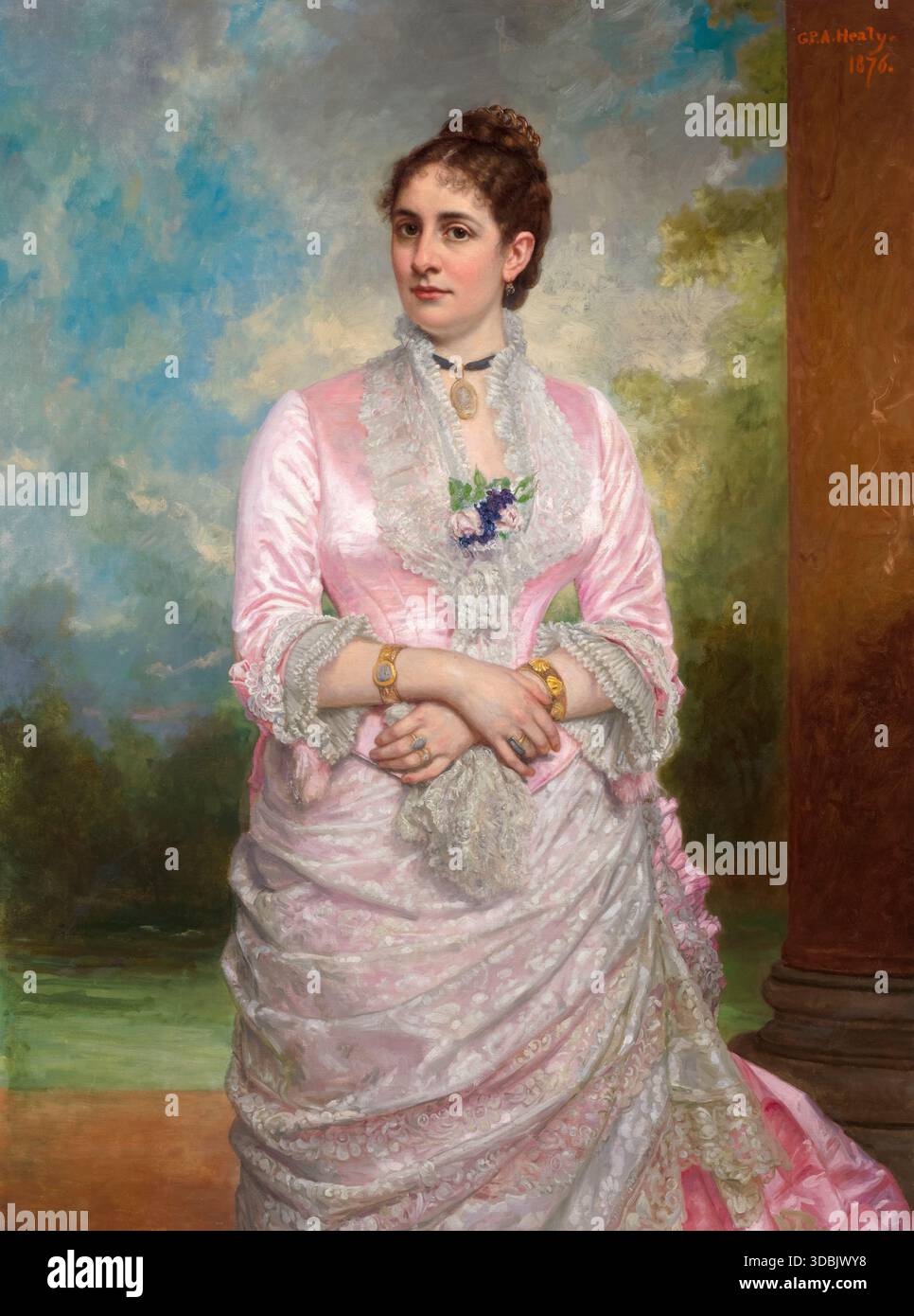 Delia Spencer Caton Field (circa 1853-1937), art collector and ...