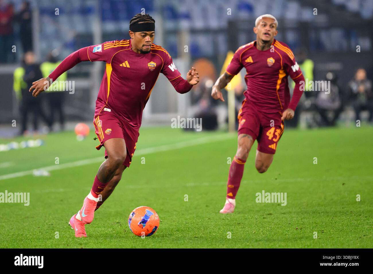Leon bailey and wesley vinicius franca lima hi-res stock photography ...