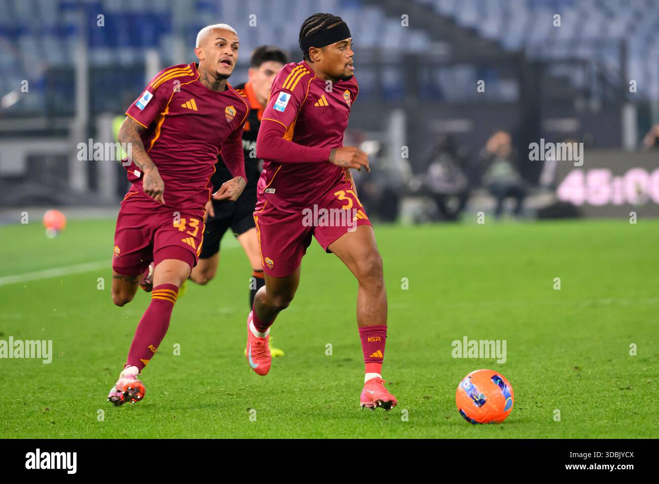Leon bailey and wesley vinicius franca lima hi-res stock photography ...