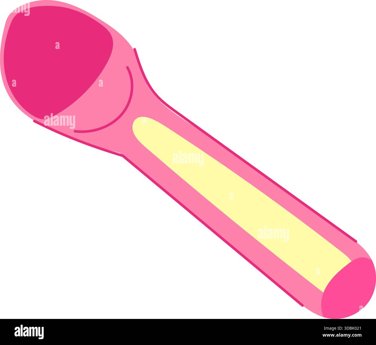 Plastic ice spoon Stock Vector Images - Alamy