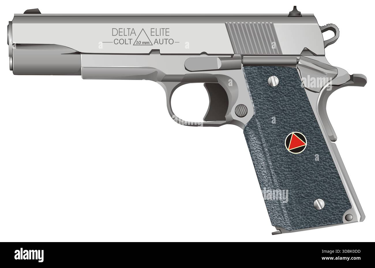 Colt Delta Elite pistol, a 1911-style handgun chambered in 10mm Auto ...