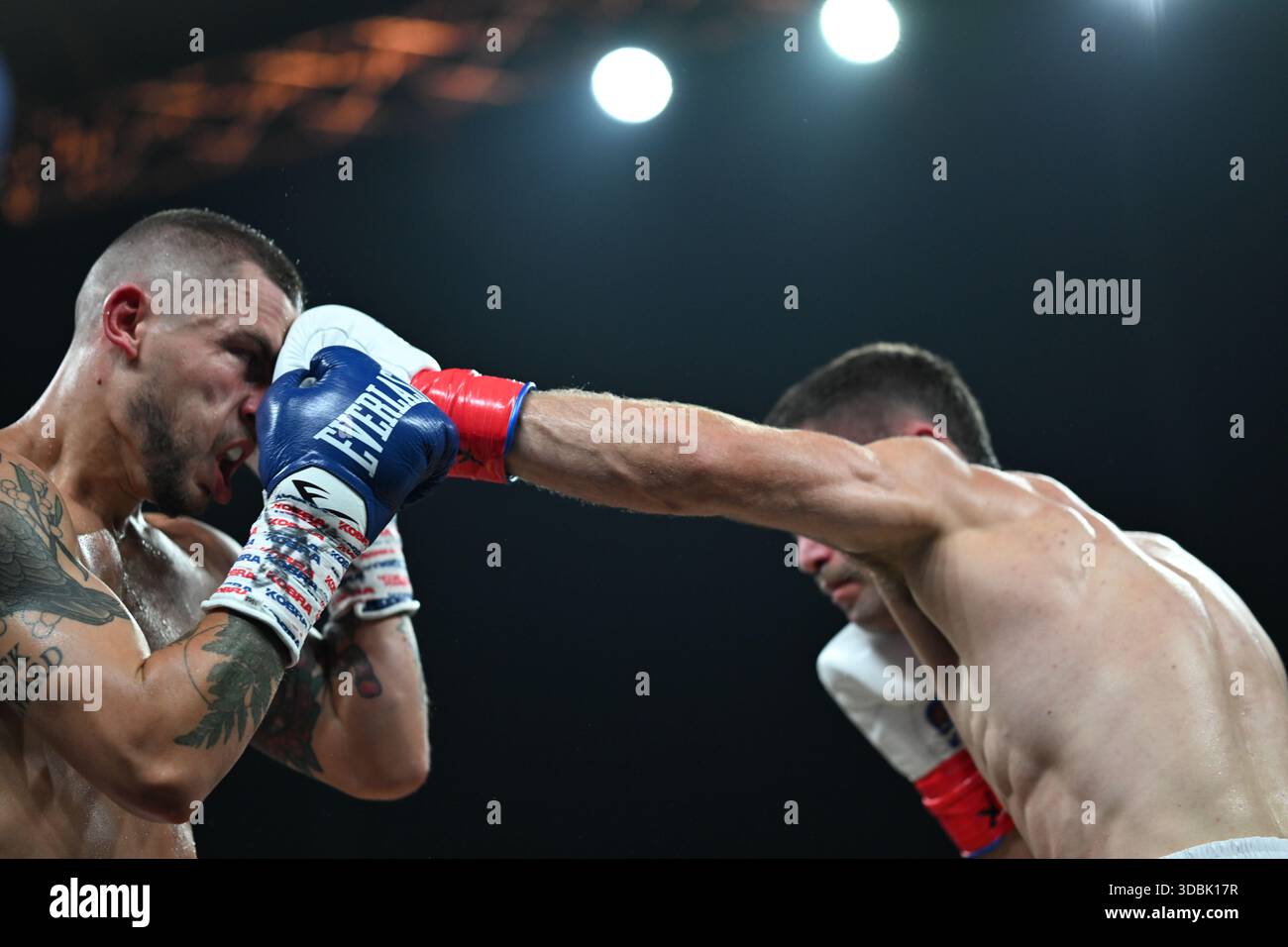 Koen Mazoudier in action against Dominic Molinaro during their ...