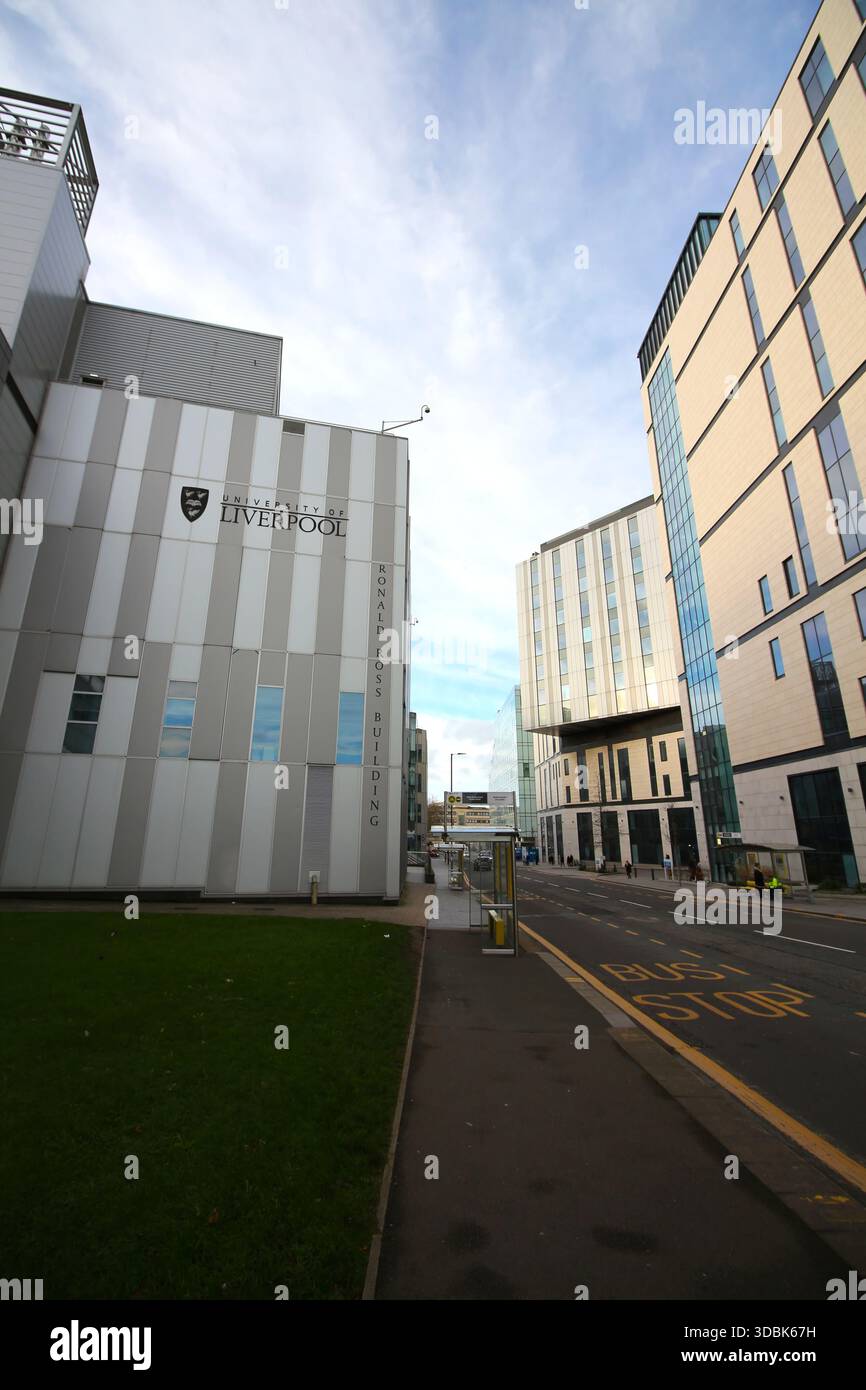 University of Liverpool’s Sir Ronald Ross Building, a research hub ...