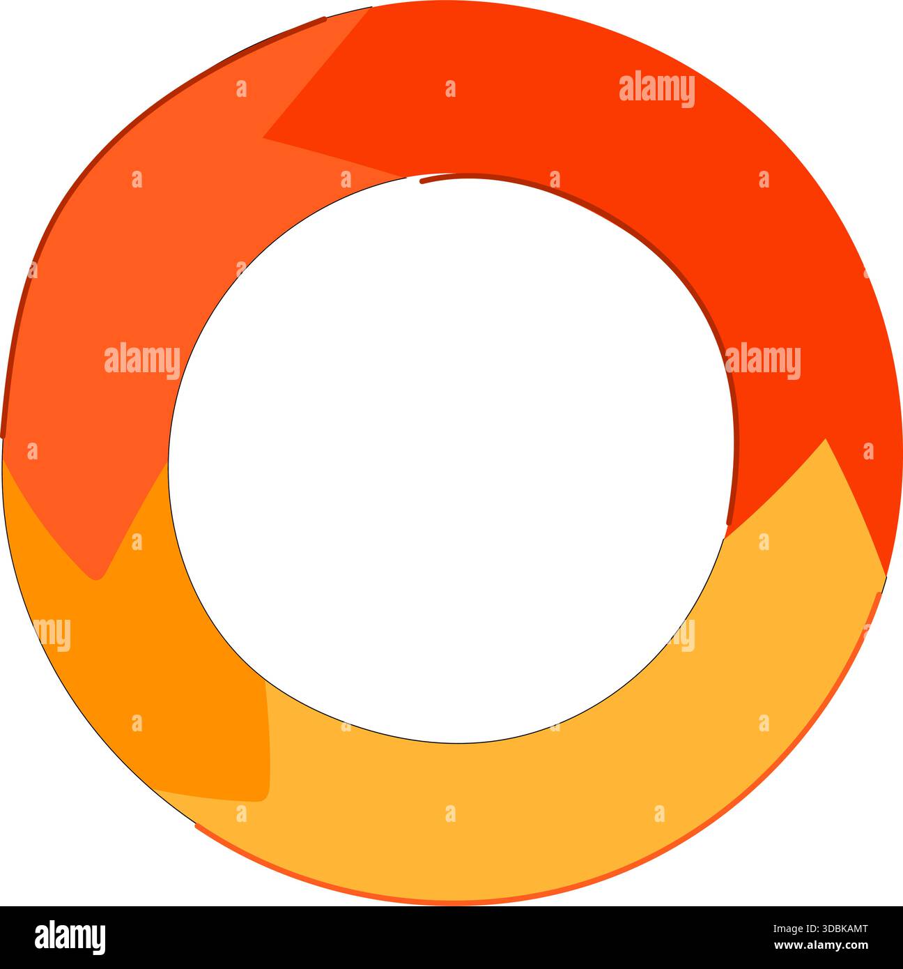 Simple white circular progress bar Stock Vector Images - Alamy