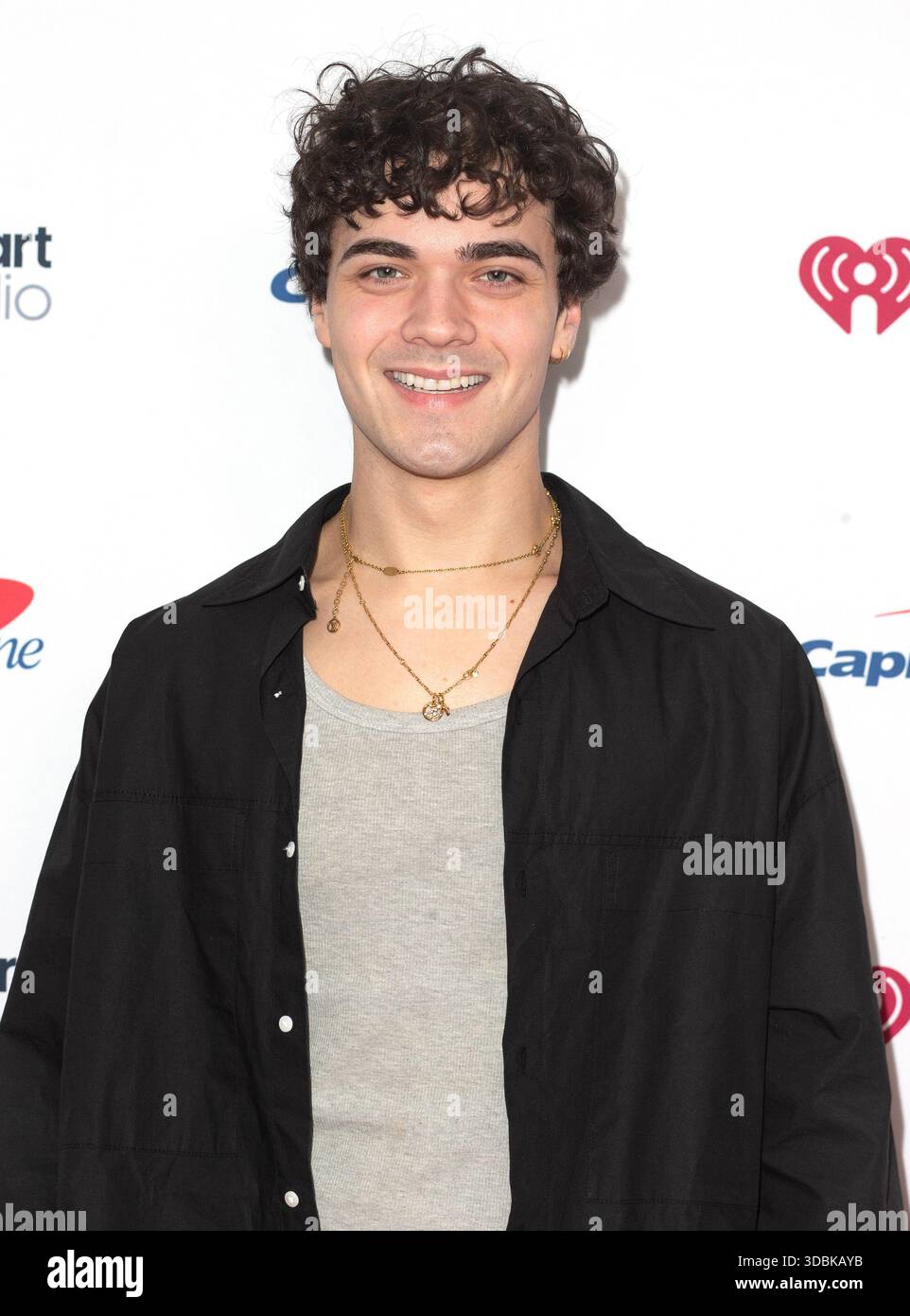 Alexander Stewart arrives at the IHeartRadio Jingle Ball on Tuesday ...