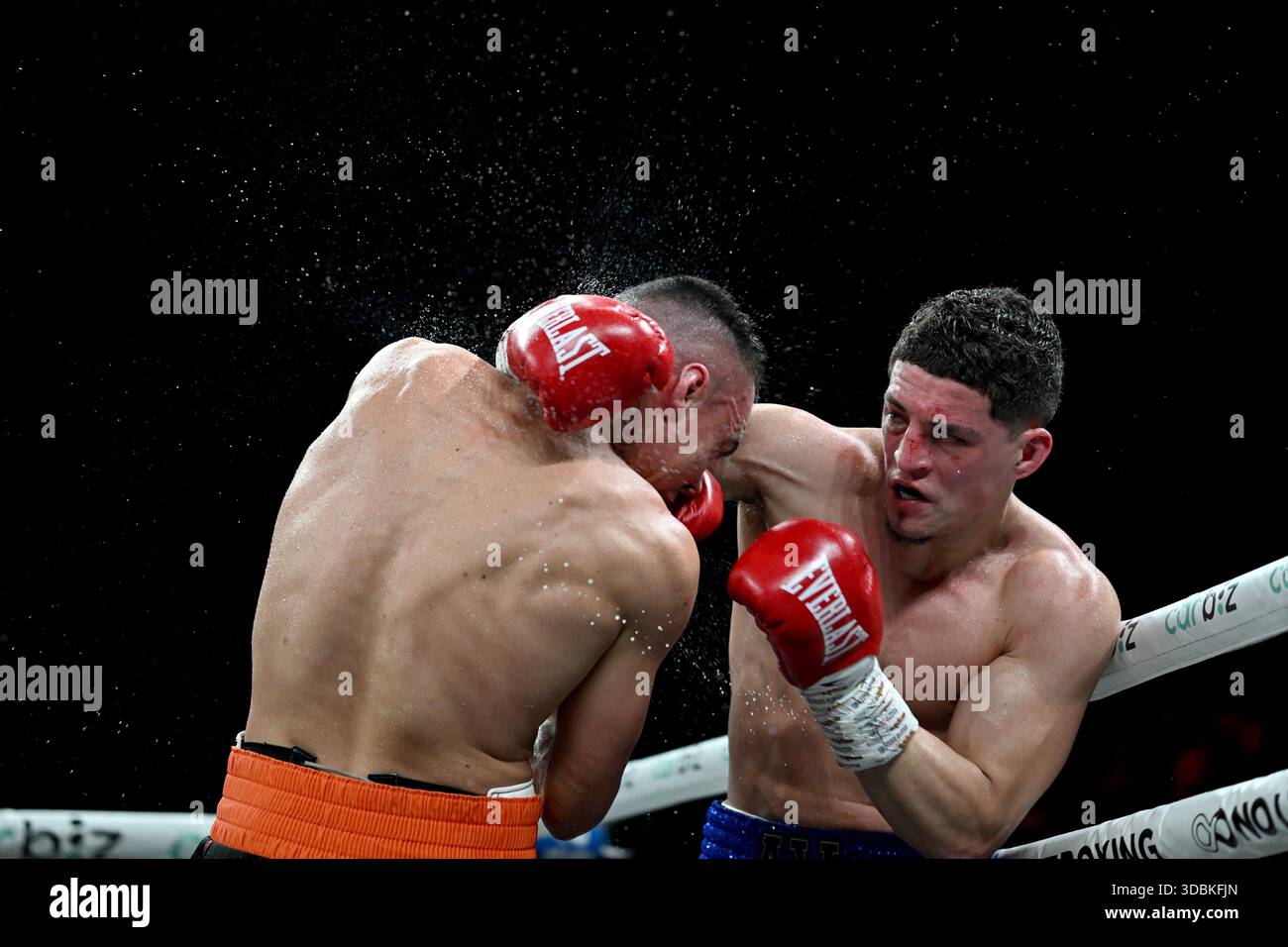Australian boxer Tim Tszyu celebrates his win over United States boxer ...