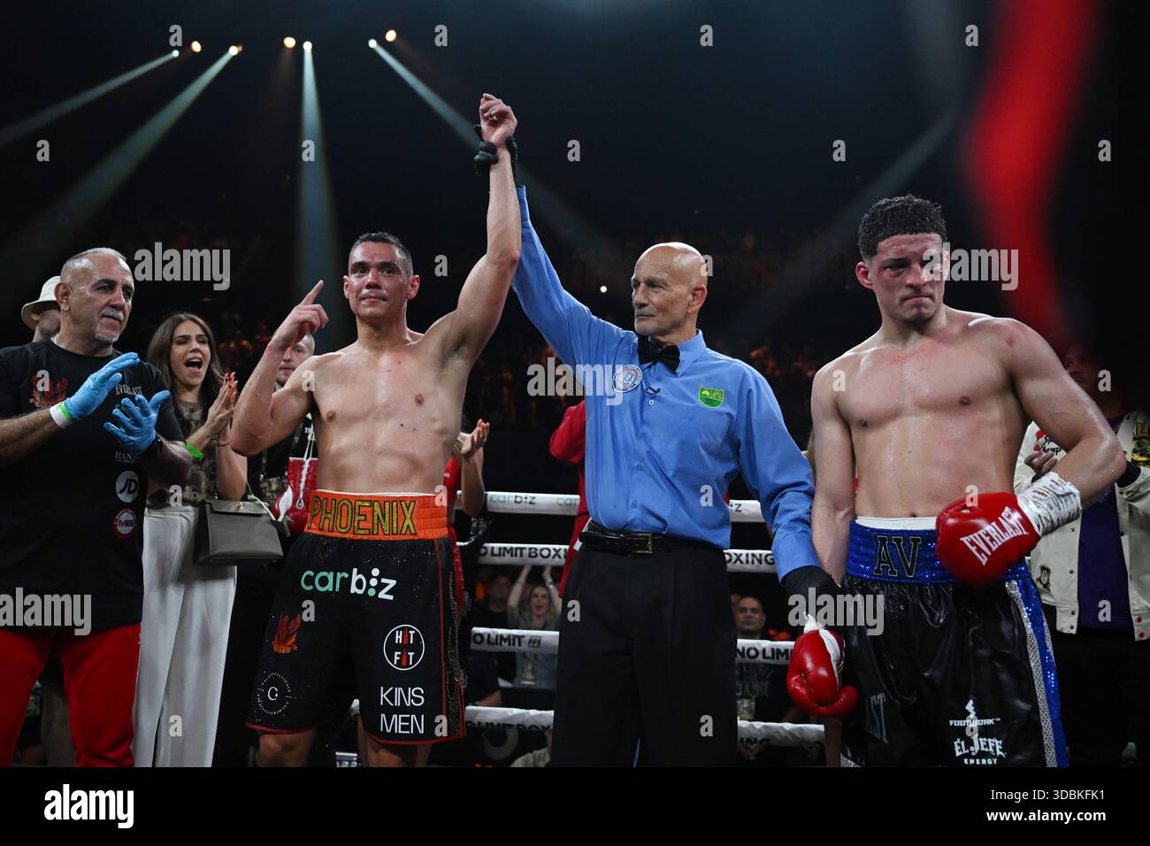 Australian boxer Tim Tszyu defeats United States boxer Anthony ...