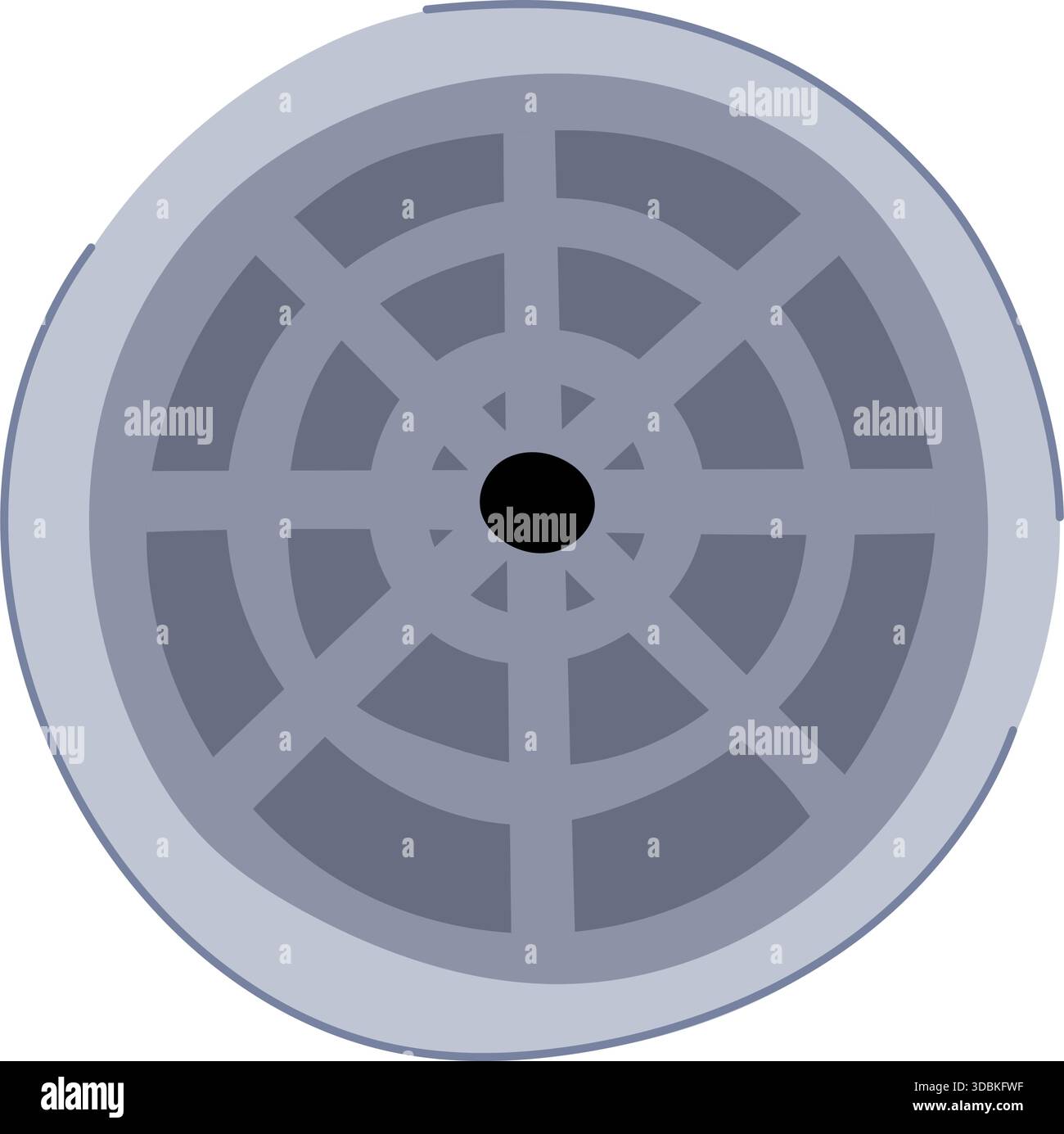 Storm water drain cover Cut Out Stock Images & Pictures - Alamy