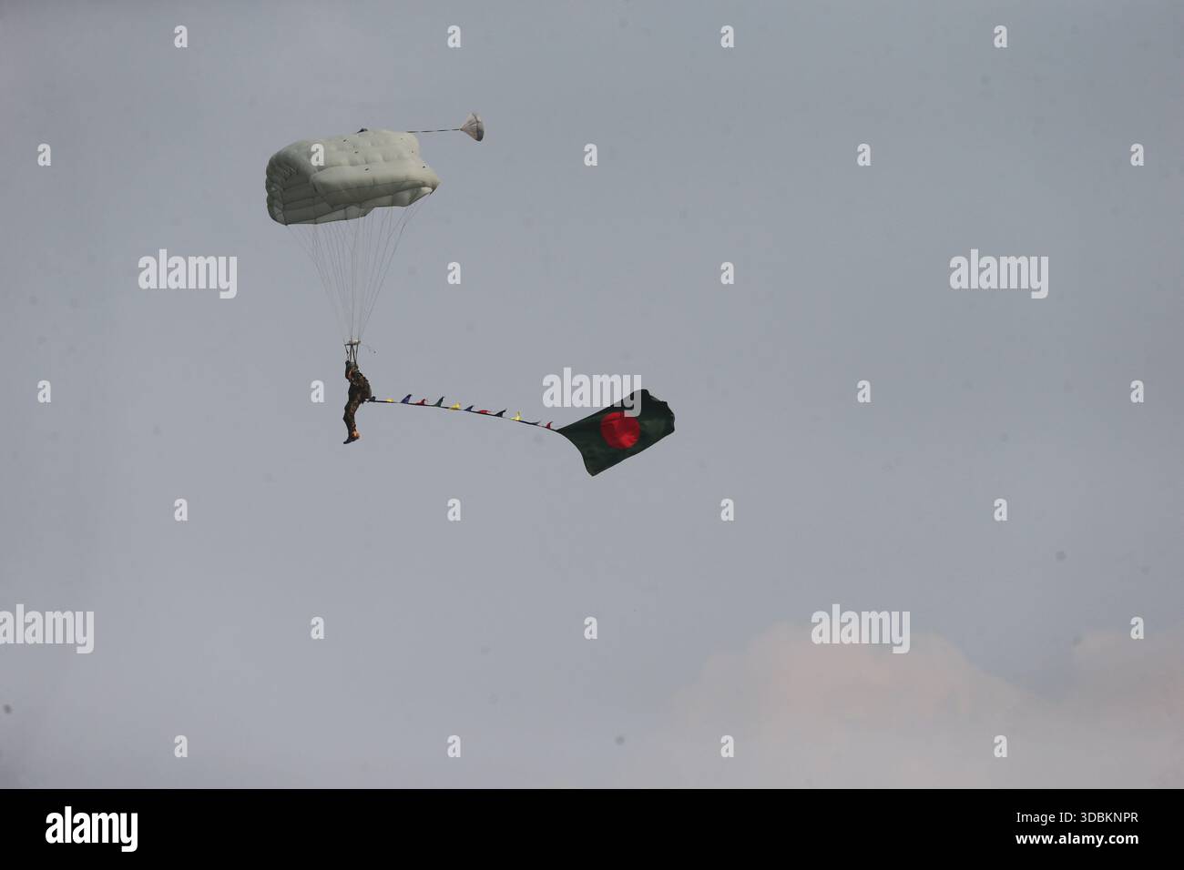 Paratroopers perform during celebrations to mark Victory Day at the old ...