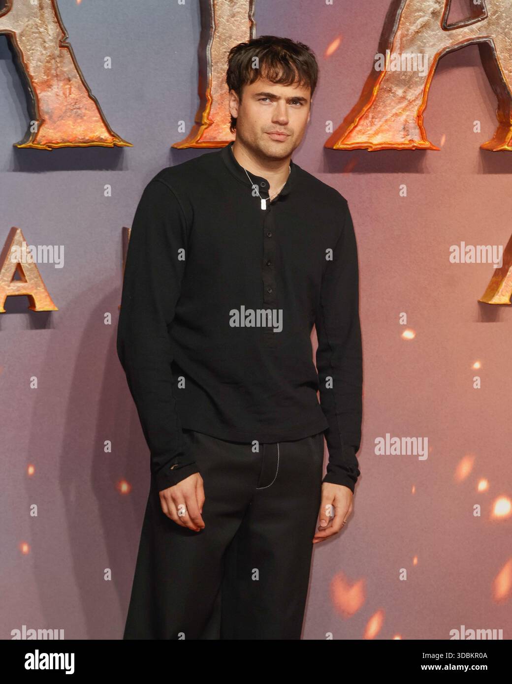 Jamie Flatters attends the UK Premiere of 'Avatar: Fire and Ash' held ...