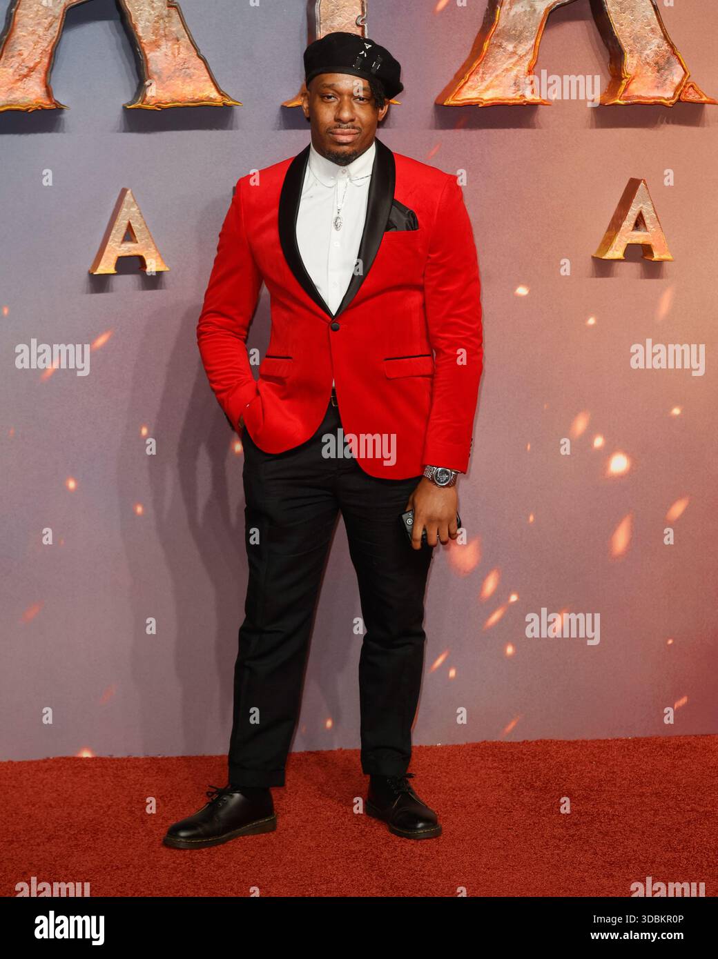 Michael Ajih attends the UK Premiere of 'Avatar: Fire and Ash' held at ...