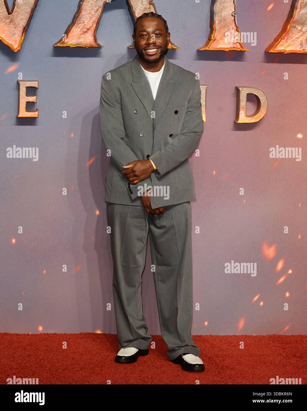 Asher Glean attends the UK Premiere of 'Avatar: Fire and Ash' held at ...