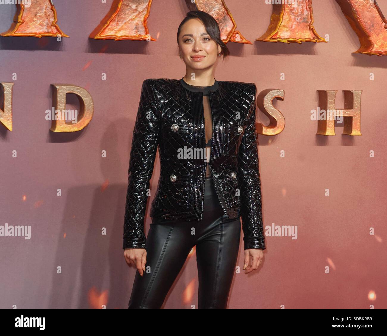 Katya Jones attends the UK Premiere of 'Avatar: Fire and Ash' held at ...