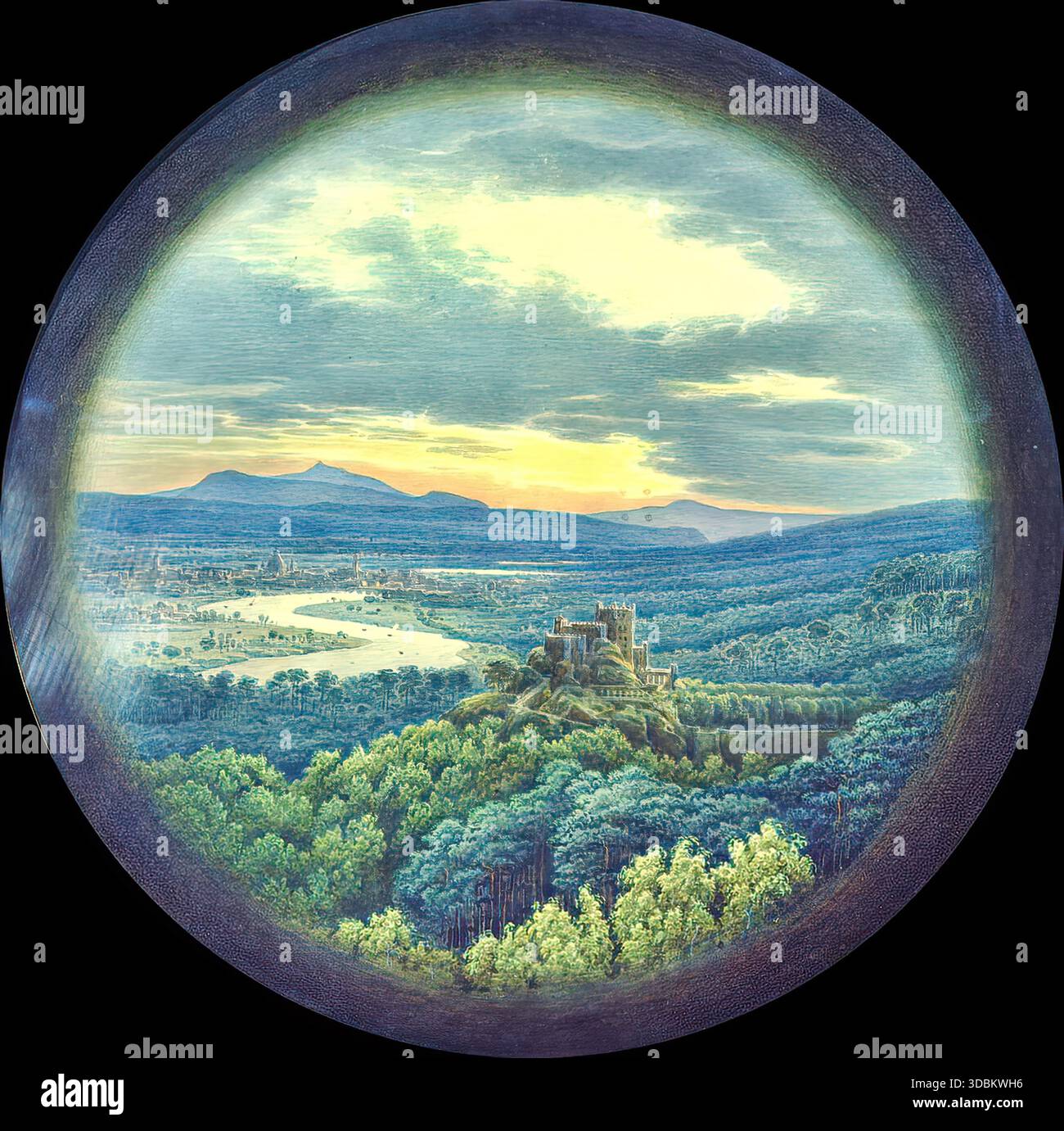Idealized view Stock Vector Images - Alamy