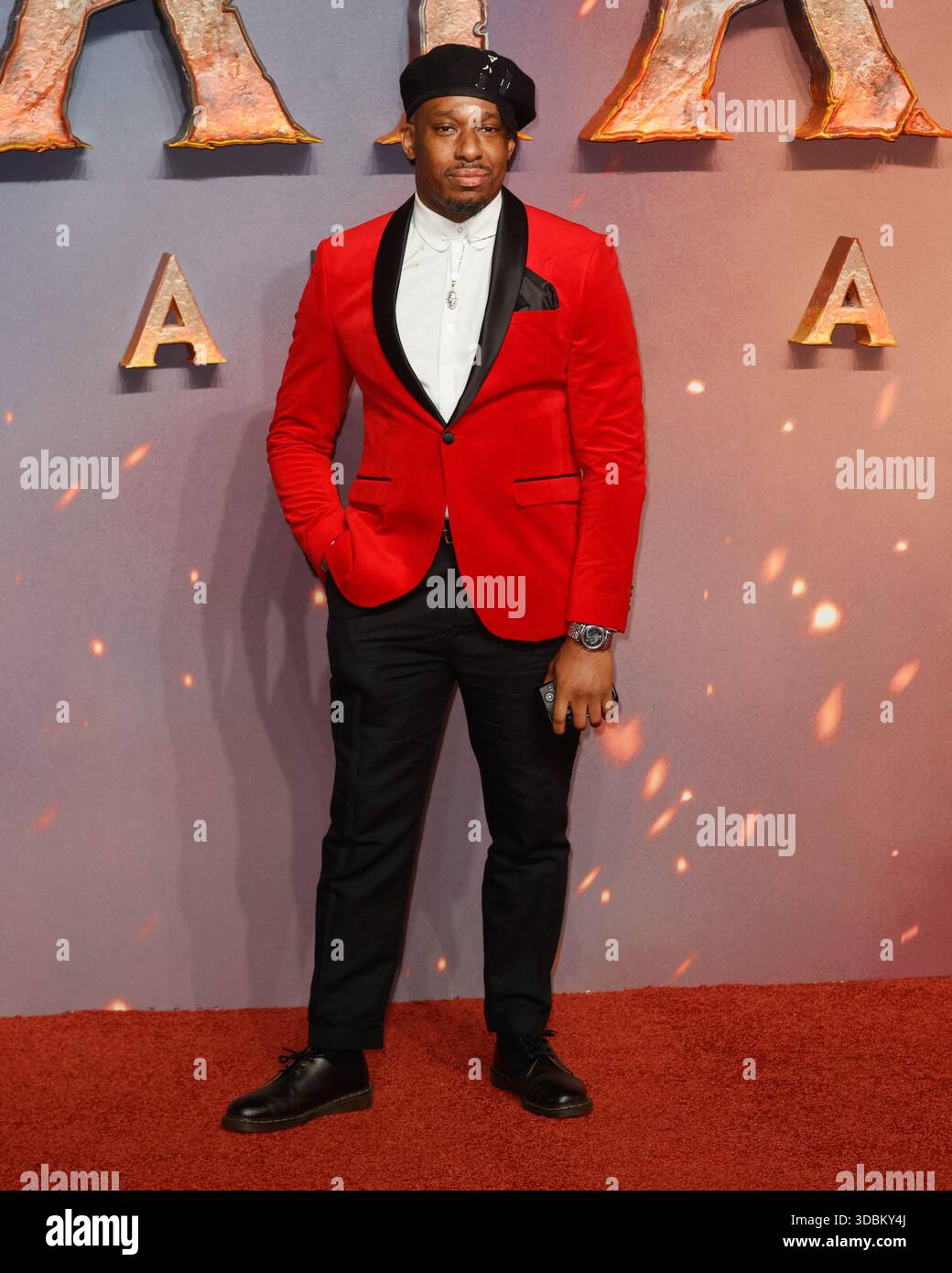 Michael Ajih attends the UK Premiere of 'Avatar: Fire and Ash' held at ...