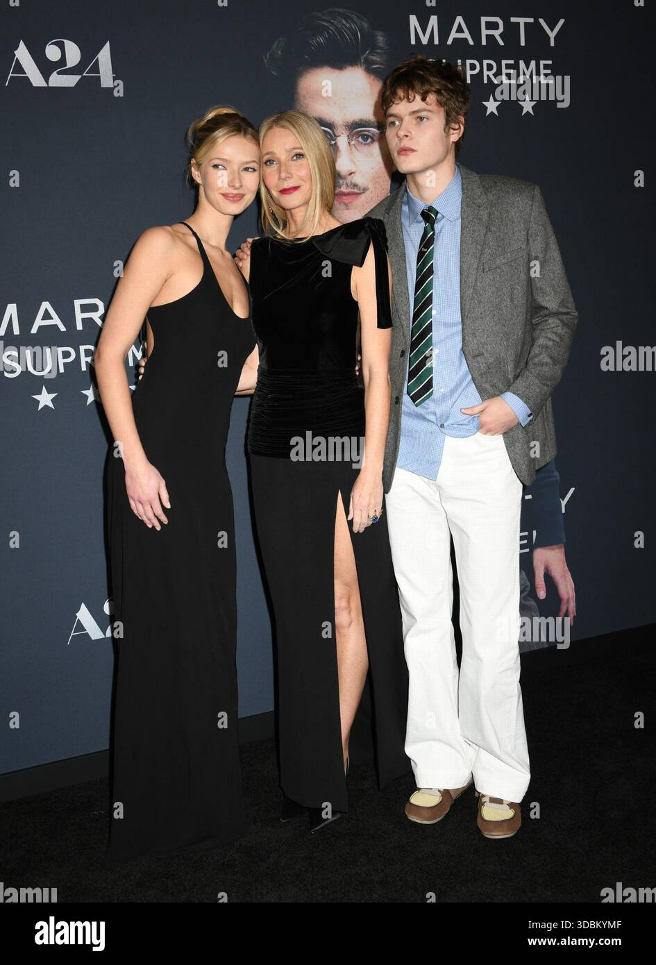 Apple Martin, Gwyneth Paltrow, Moses Martin at arrivals for MARTY ...