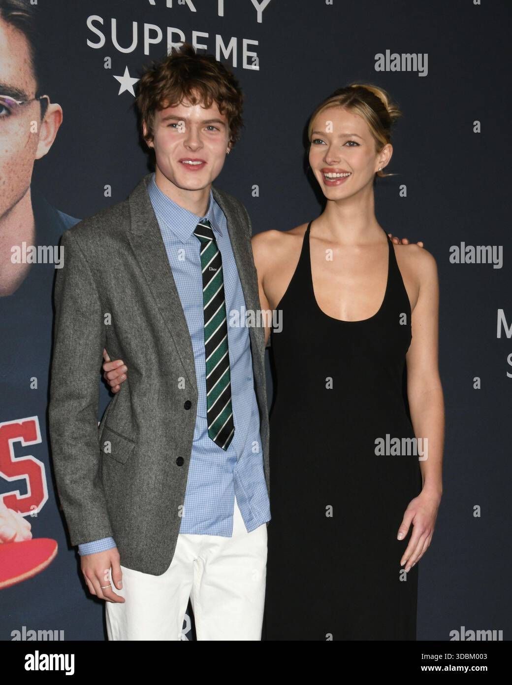 Moses Martin, Apple Martin at arrivals for MARTY SUPREME Screening ...